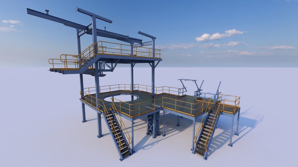 Manildra Filler Platforms: 27 tons of hygienic precision inside a live food factory - Cadeli